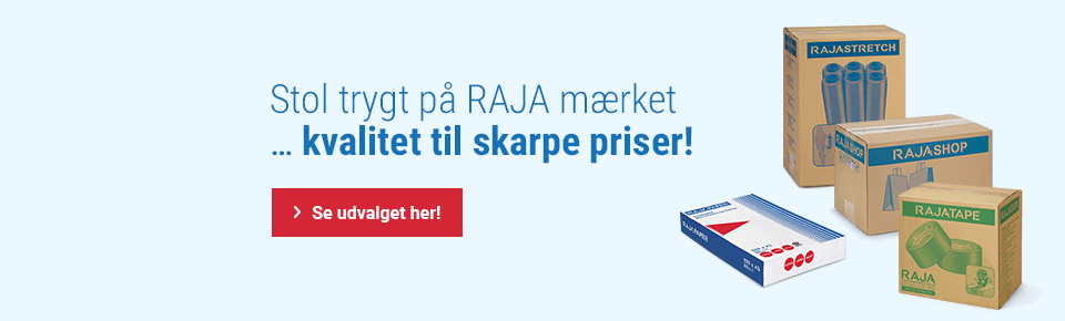 Emballage fra RAJA - Europas nr. 1 i emballage - Køb online